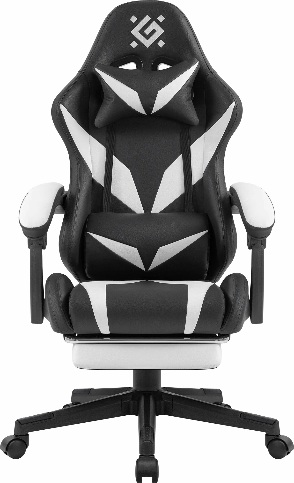 Игровое компьютерное кресло Defender Aspect газлифт класс 4, с подставкой для ног с подставкой для ног и двумя подушками