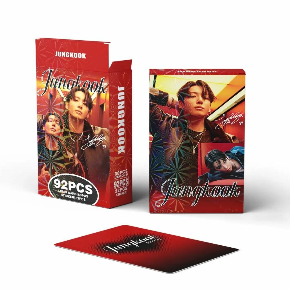 Коллекционные карты kpop BTS JUNGKOOK маленькие карточки-94569
