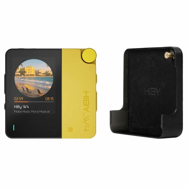 Hiby W4 + MagSafe, желтый, портативный усилитель для наушников и ЦАП
