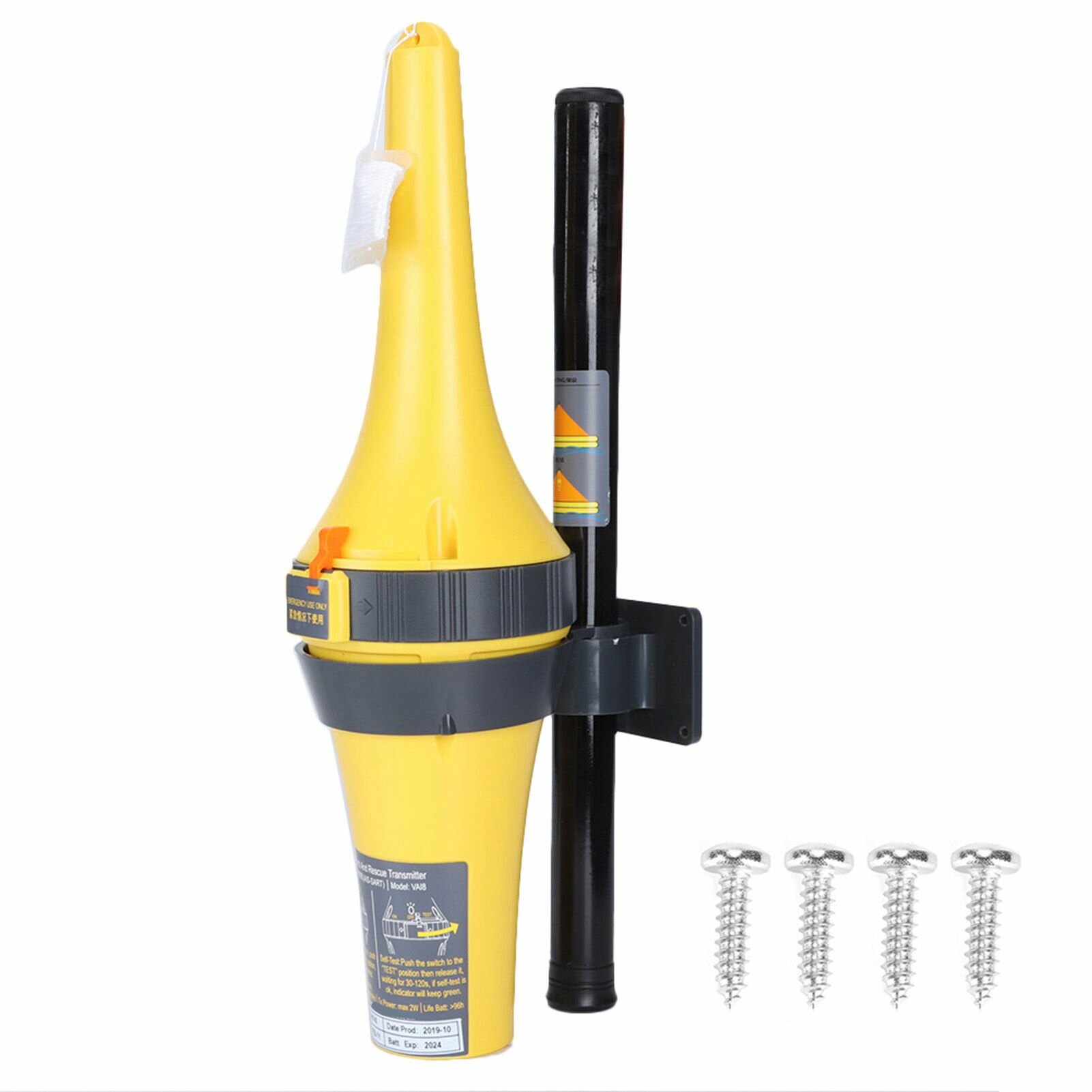 Транспондер SART Radar Pathfinder VAI8 для морского спасения, водонепроницаемый, 96 часов работы, высококачественный инженерный пластик