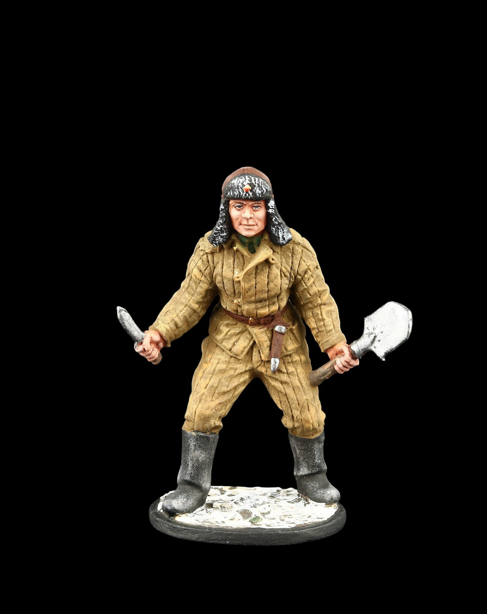 Оловянный солдатик: Боец Красной Армии, 1941-43 гг. СССР