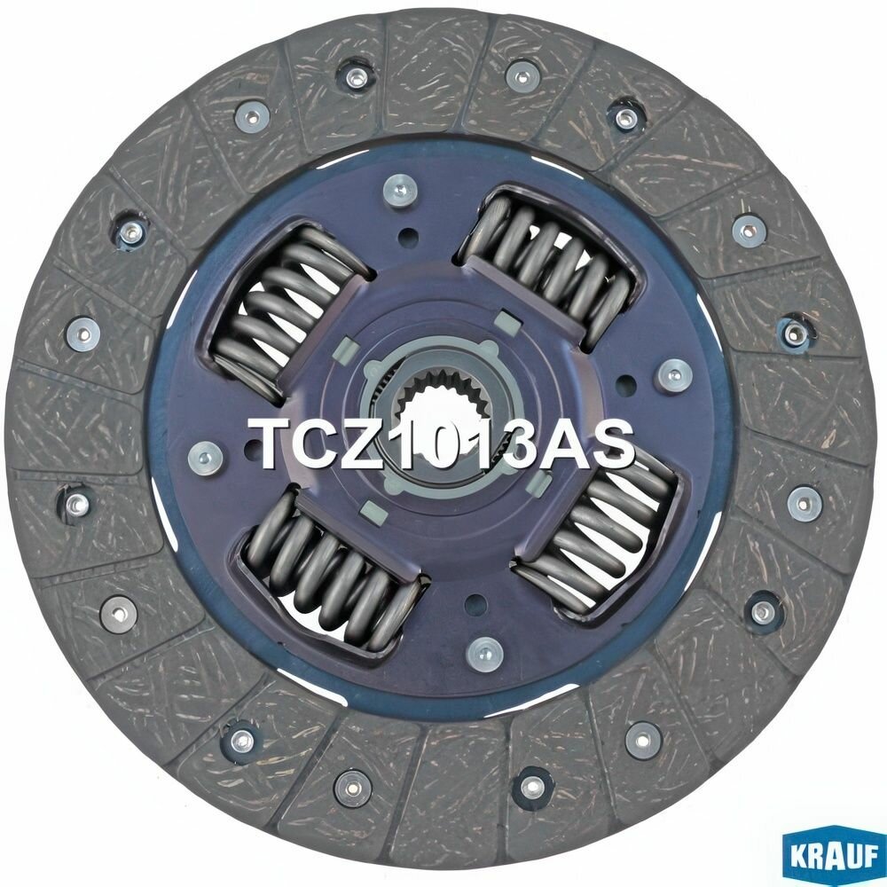 Диск сцепления ведомый, для Хендай Солярис, Элантра, КИА Рио 3, Сид 2 арт TCZ1013AS