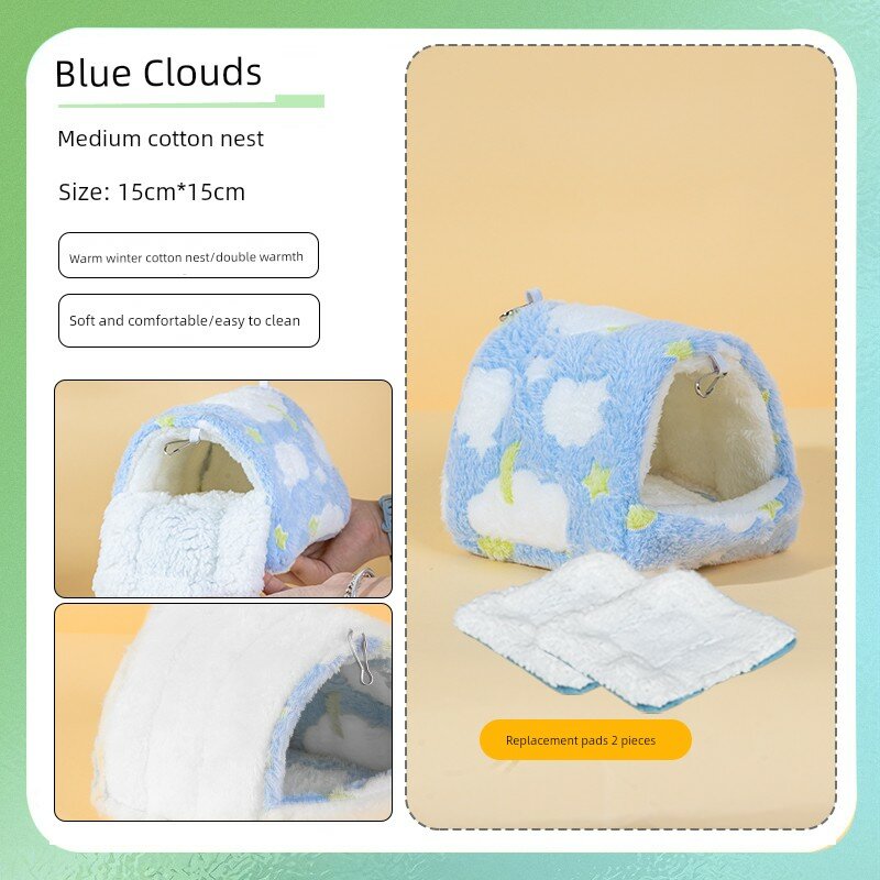 Гнездо для сна попугаев, гнездо для волнистых попугайчиков, гнездо для неразлучников, утепленное гнездо, новое