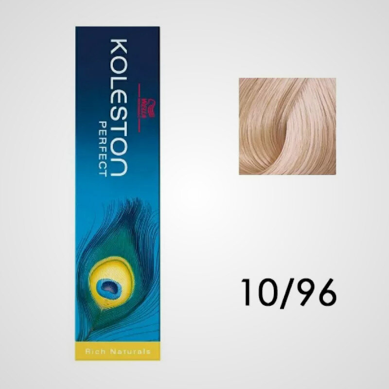 10/96 Стойкая крем краска Koleston 60мл WELLA Koleston perfect 10/96 Краска 60мл