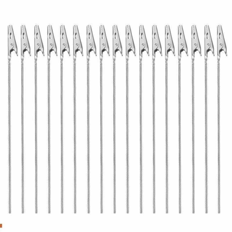 50 шт. зажимов типа <крокодил> для проволоки, держателей для карточек, управления кабелями для фотографий