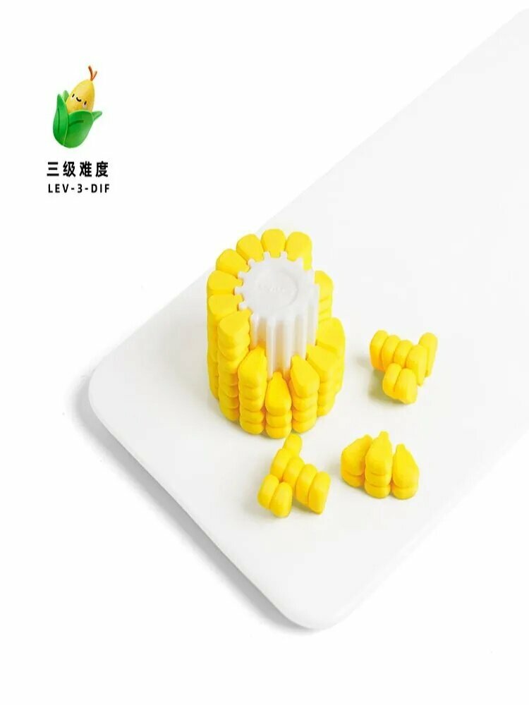 Игра-головоломка с кубиками кукурузы для снятия стресса