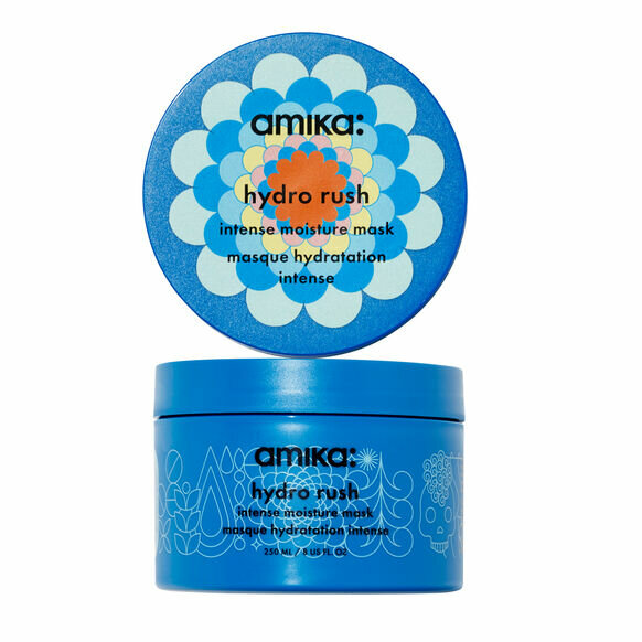 Amika Маска увлажняющая для волос Hydro Rush Intense Moisture Mask with Hyaluronic Acid, 250 мл