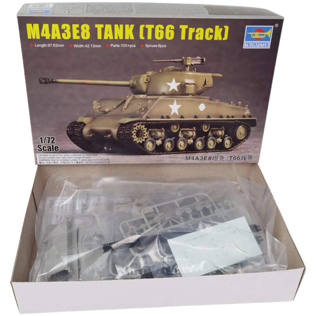 Модель танка TRUMPETER 1/72 M4A3E8
