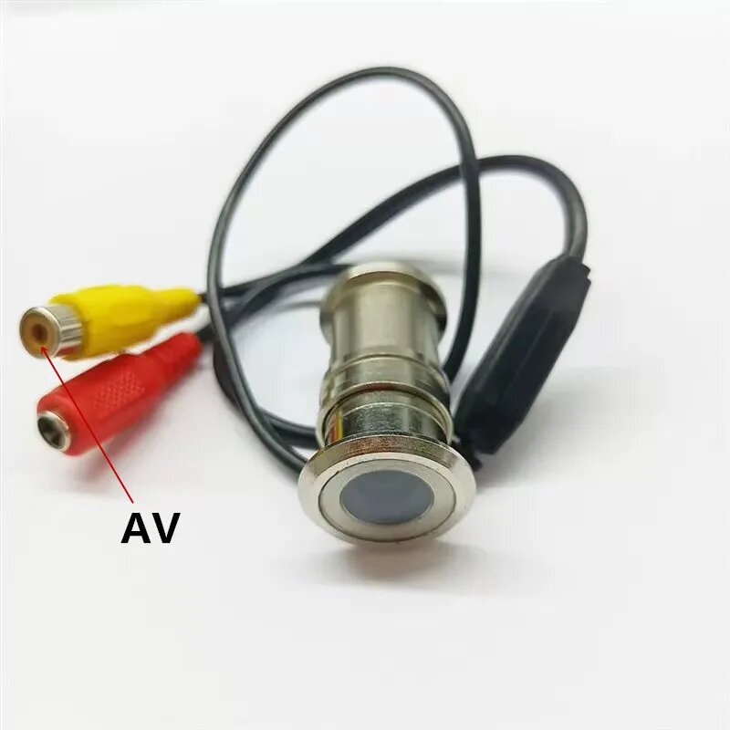 AHD 1080P Мини-камера с отверстием для двери 1200TVL Цвет cmos 2,8 мм Глазок CCTV Камера видеонаблюдения Дверное зеркало Камера