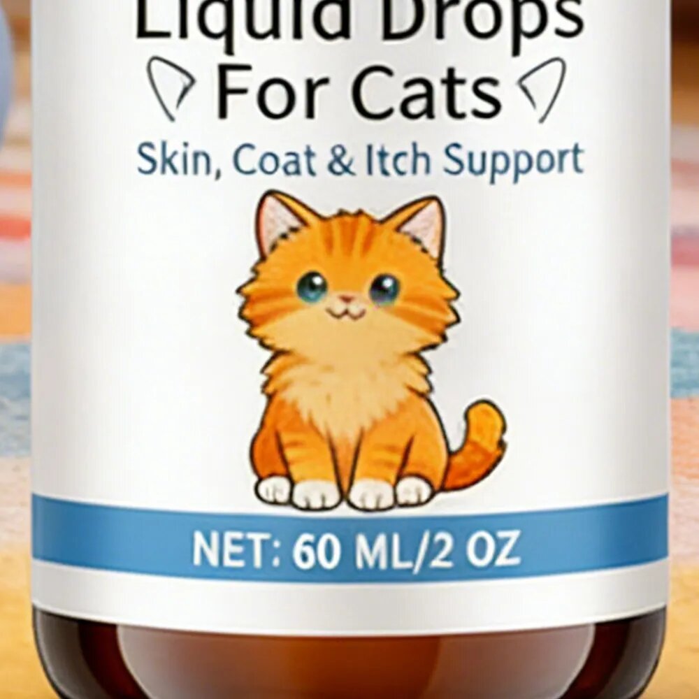 Капли для Кошачьих Добавок Товары для домашних животных