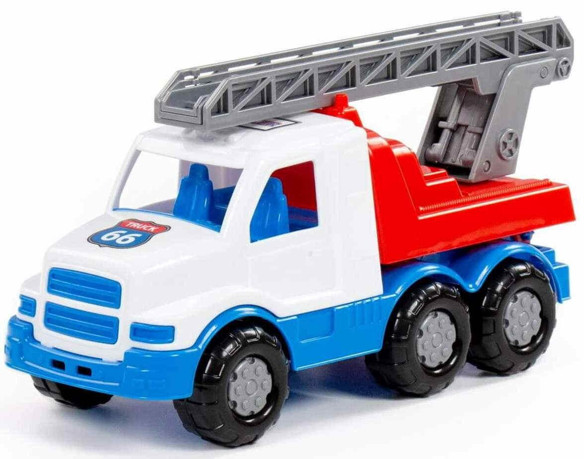 Автомобиль-пожарная спецмашина "Гоша" бело-синяя (в сеточке)