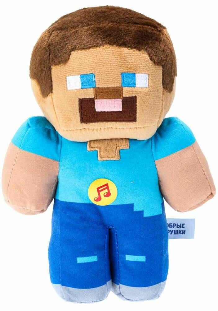 Игрушка мягкая maincraft 1 18см озвуч Добрые игрушки