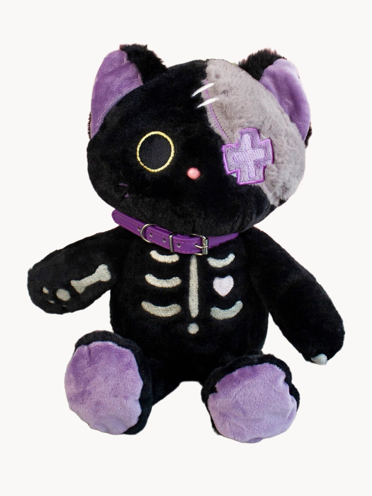 Мягкая игрушка Plush Story Кот скелет
