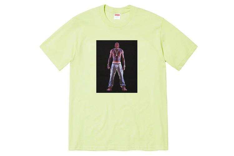 Футболка Supreme Tupac Hologram Tee