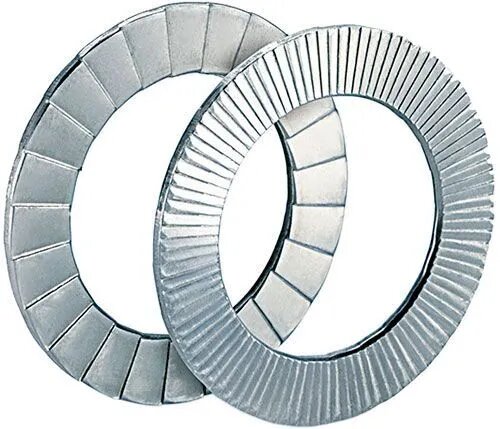 Шайба Nord-Lock М20 (21,4х30,7х3,4), DIN 25021 оцинкованная сталь (набор из 4 шт.) Крепком