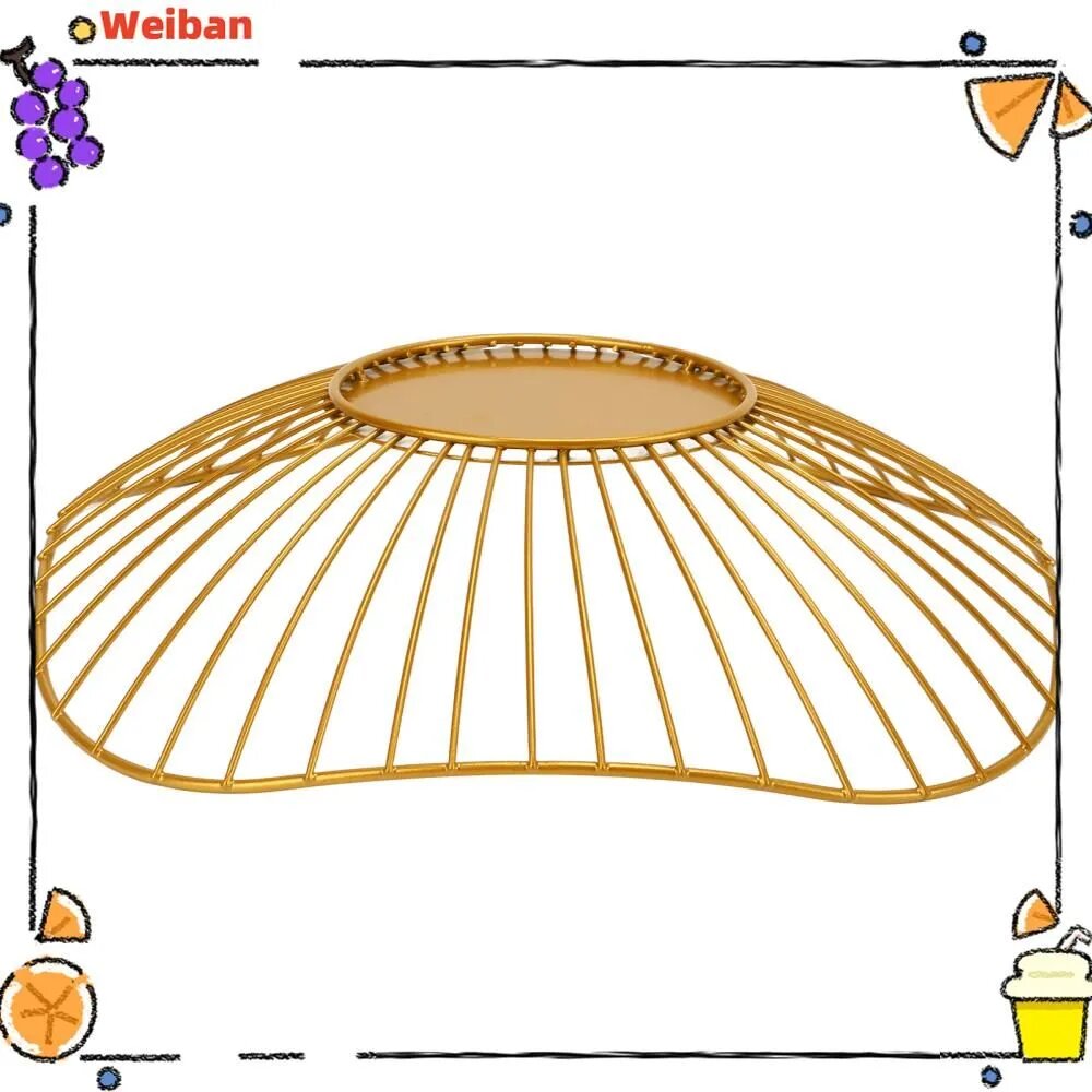 Фруктовая чаша из проволоки, стильная и долговечная, для овощей и конфет