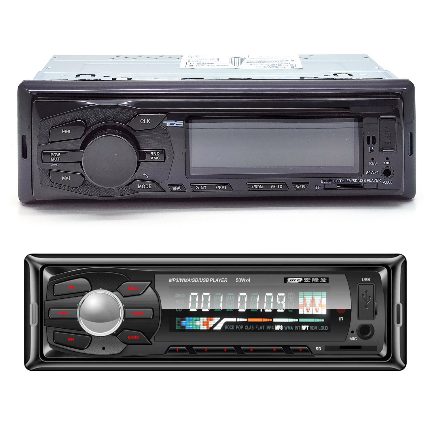 TDS TS-CAM09 автомагнитола (радио, USB, bluetooth)