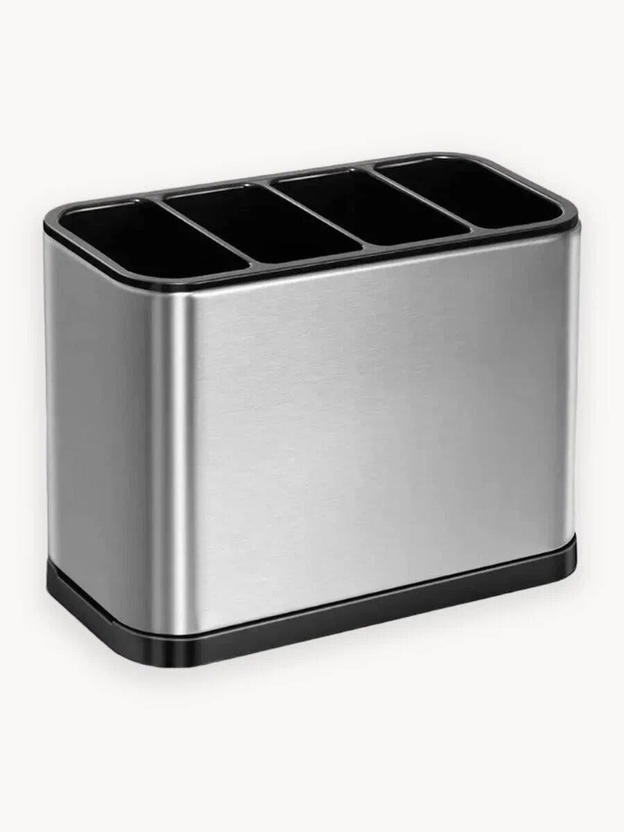 Органайзер для столовых приборов, нержавеющая сталь, прямоугольный