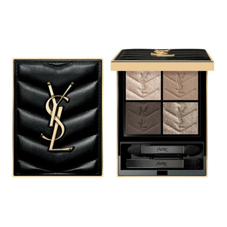 Палетка теней для век женская SAINT LAURENT Mini Clutch, оттенок #720-Sahara Sand Dune, натуральные осветляющие тона