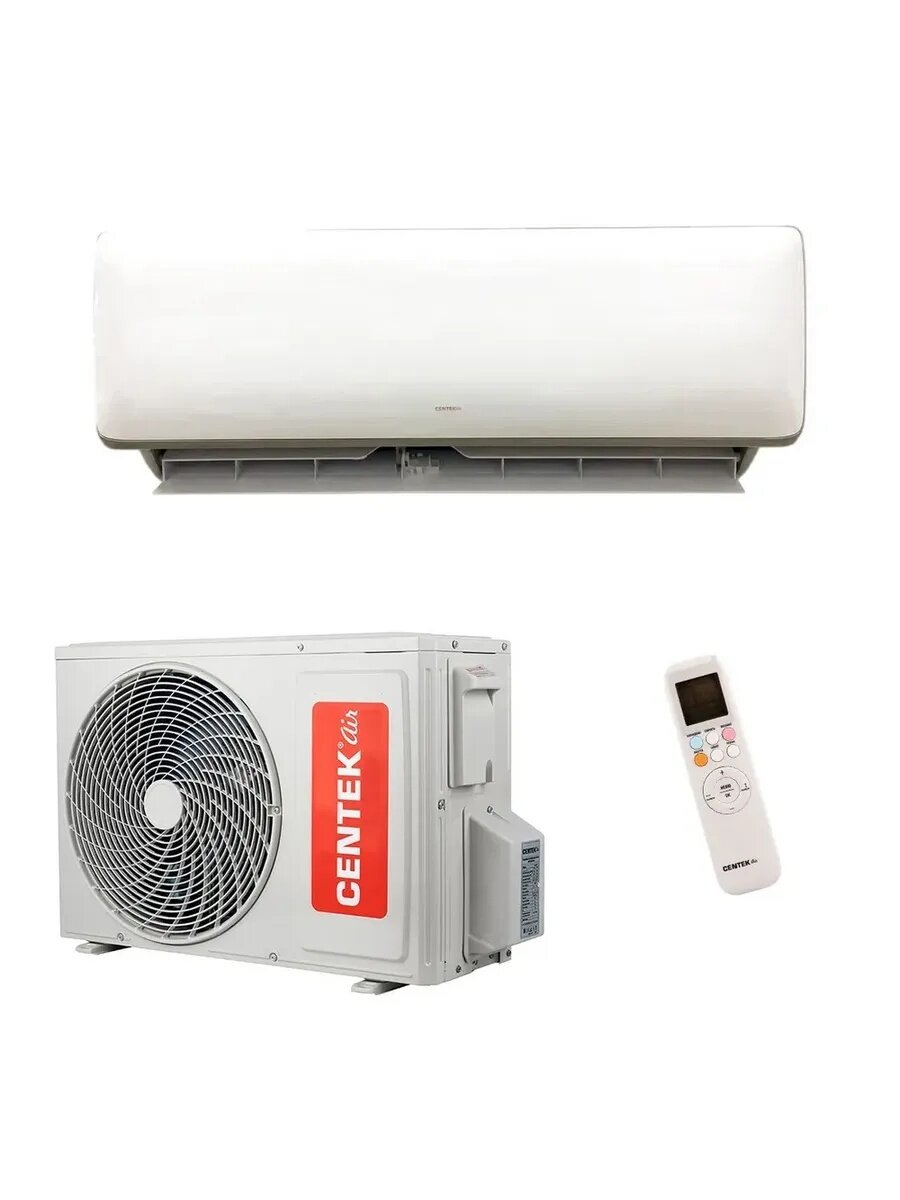 Кондиционер Centek CT-65R07+ новинка Сплит-система CENTEK Компрессор Toshiba до 25 кв. м Не желтеющий ABS пластик