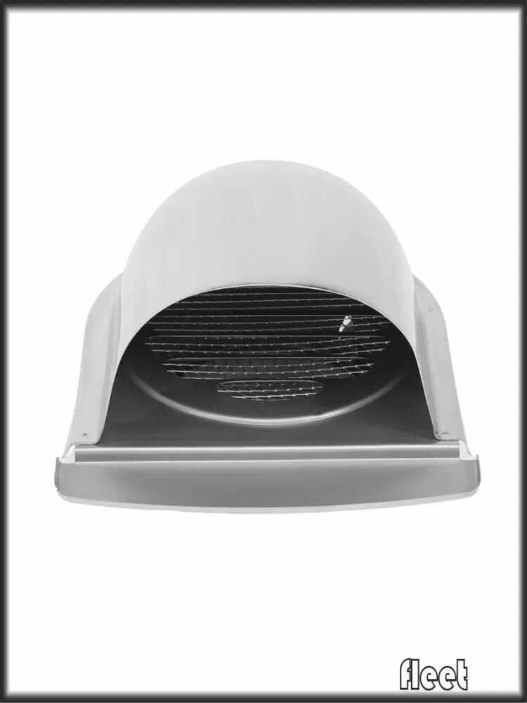 Y44-дюймовый 100-миллиметровый водонепроницаемый колпак из нержавеющей стали, антикоррозионный вытяжной фильтр настенной крышки отверстия