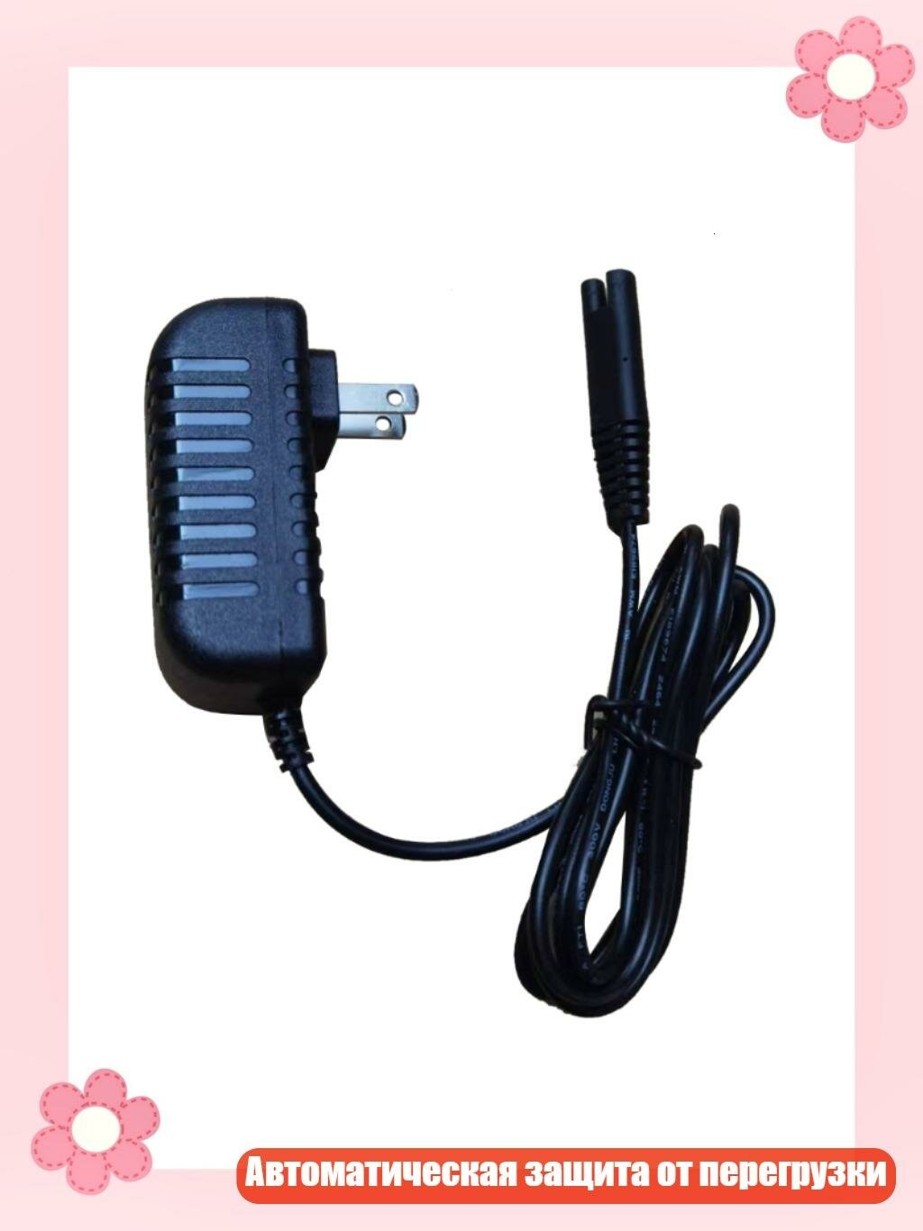 Зарядное устройство постоянного тока 3 В для Waterpik, Черный - US