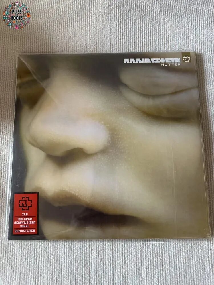 Rammstein Mutter 2LP 180-Gram Heavyweight Vinyl Remastered немецкий винил