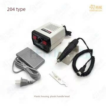 Ручка для зуботехнического электрического фрезера, тип 204/90, малая полировальная машинка, электрическая дрель,