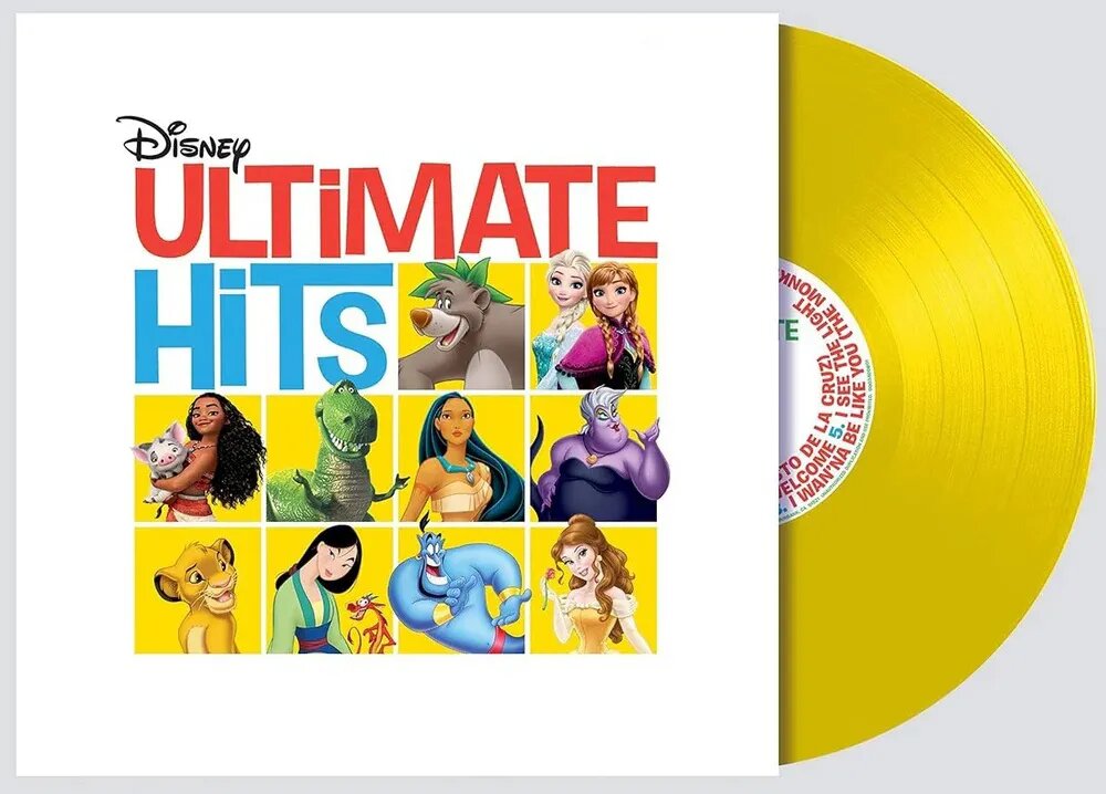 Disney Ultimate Hits Виниловая пластинка сборник саундтреков из фильмов Дисней