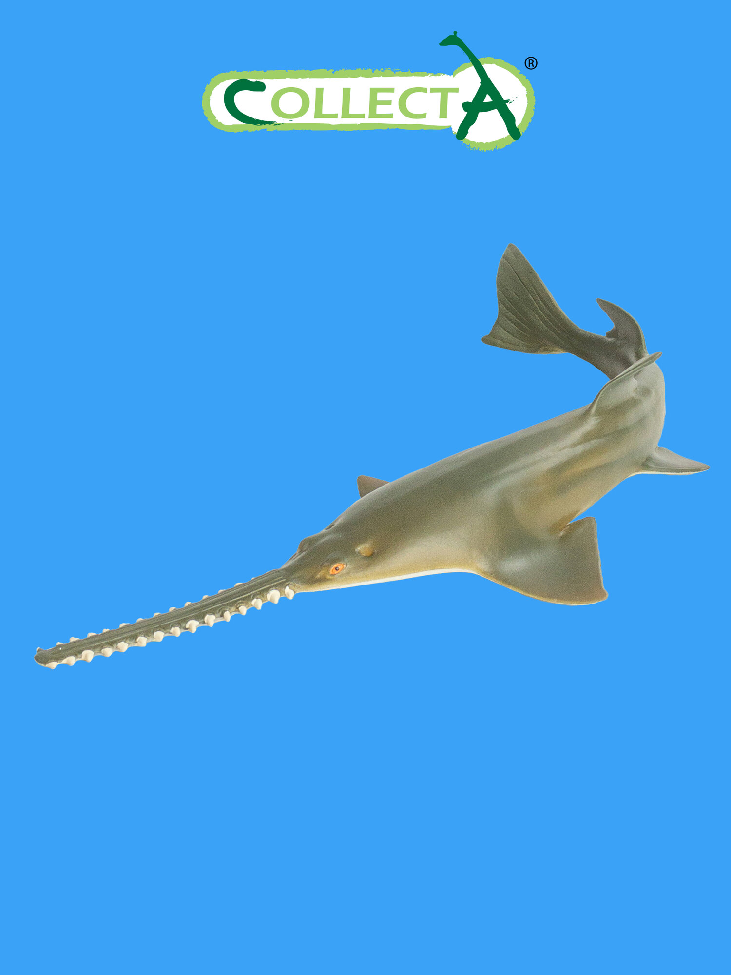 Фигурка морского животного Collecta "Рыба-пила" высота 3 см, 88659b