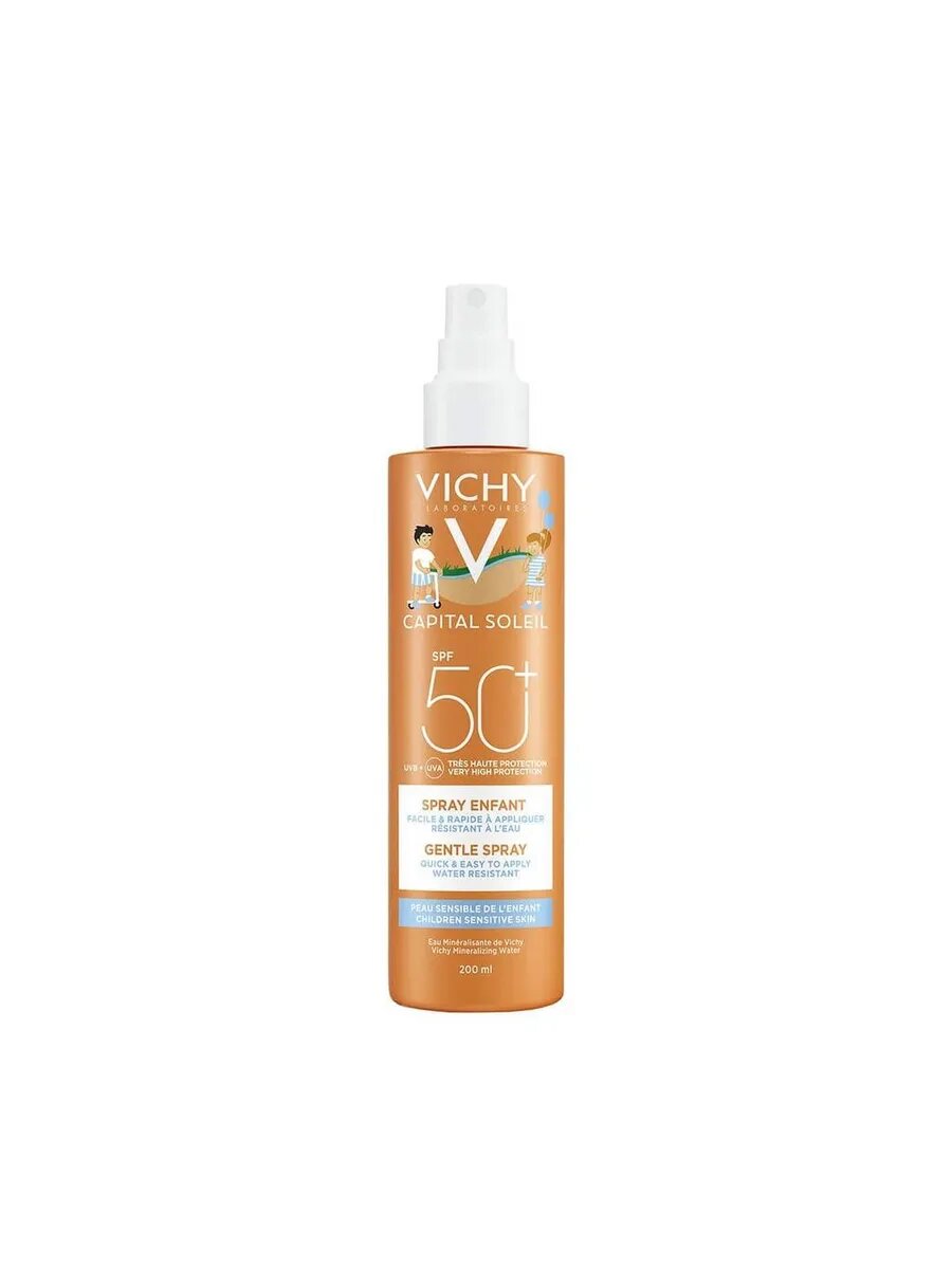 Vichy Capital Ideal Soleil спрей детский SPF50+, спрей, 200