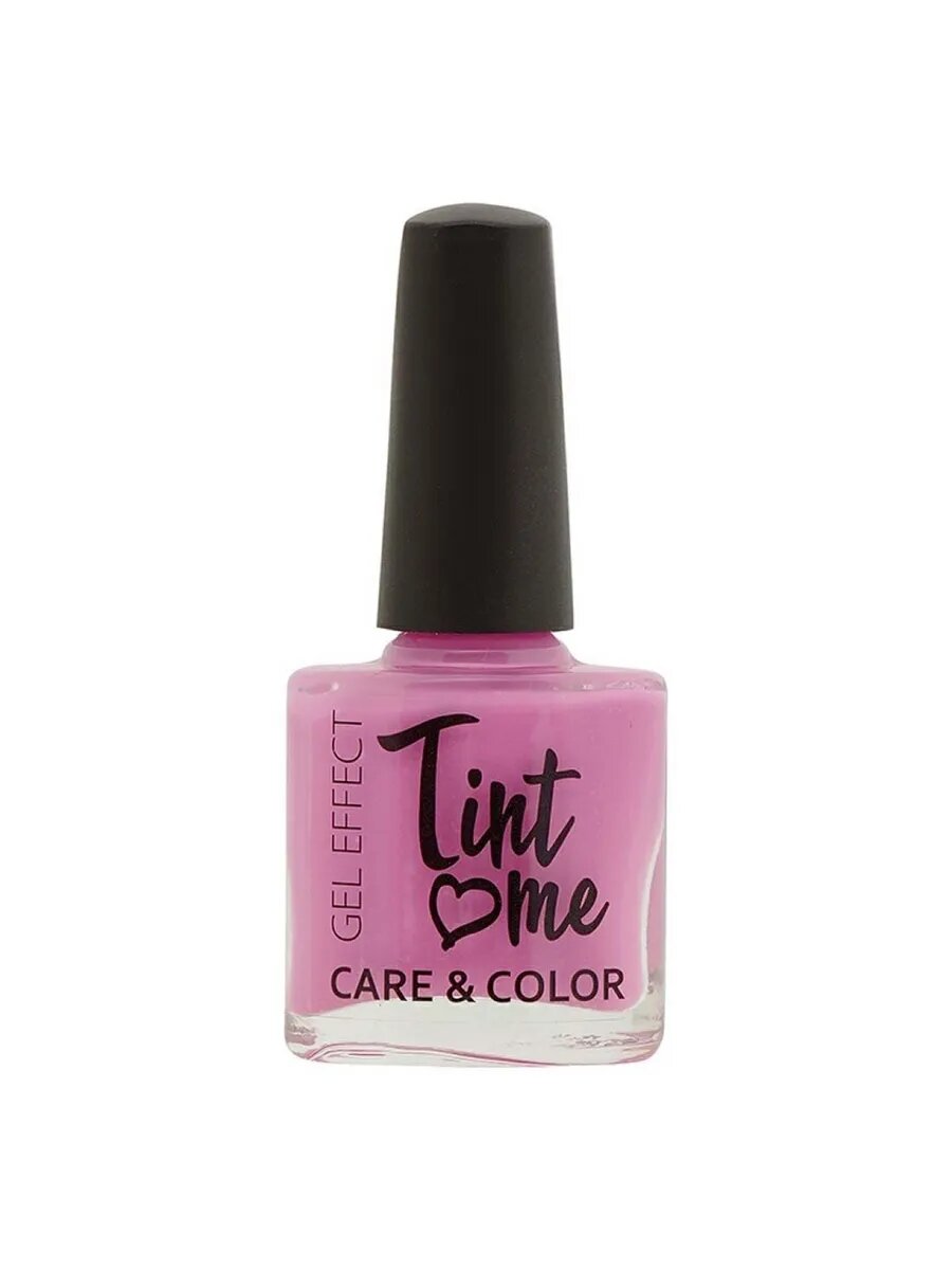 Лак для ногтей Tint me Care & Color фиолетовый тон 43 10 мл