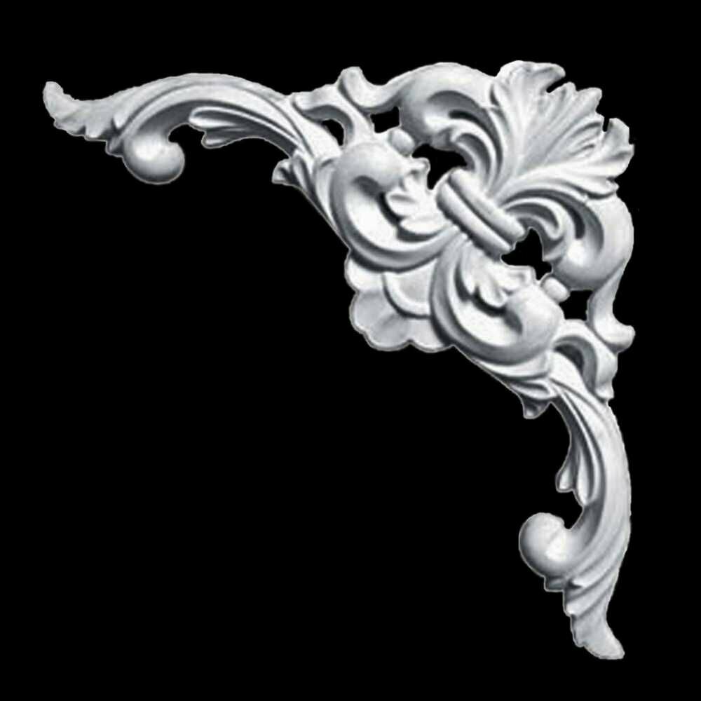 Декоративный элемент Перфект G2019 30.4*2.4*30.4см белый под покраску