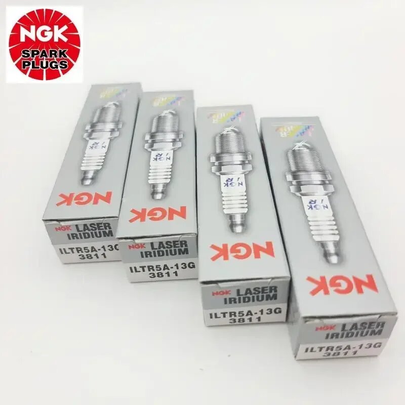 4 шт. оригинальные NGK 3811 ILTR5A-13G иридиевые платиновые свечи зажигания для MazdaCX-7 MX-5 Mazda3/5/6/8 Ford Fiesta Mustang Lincoln S-MKX