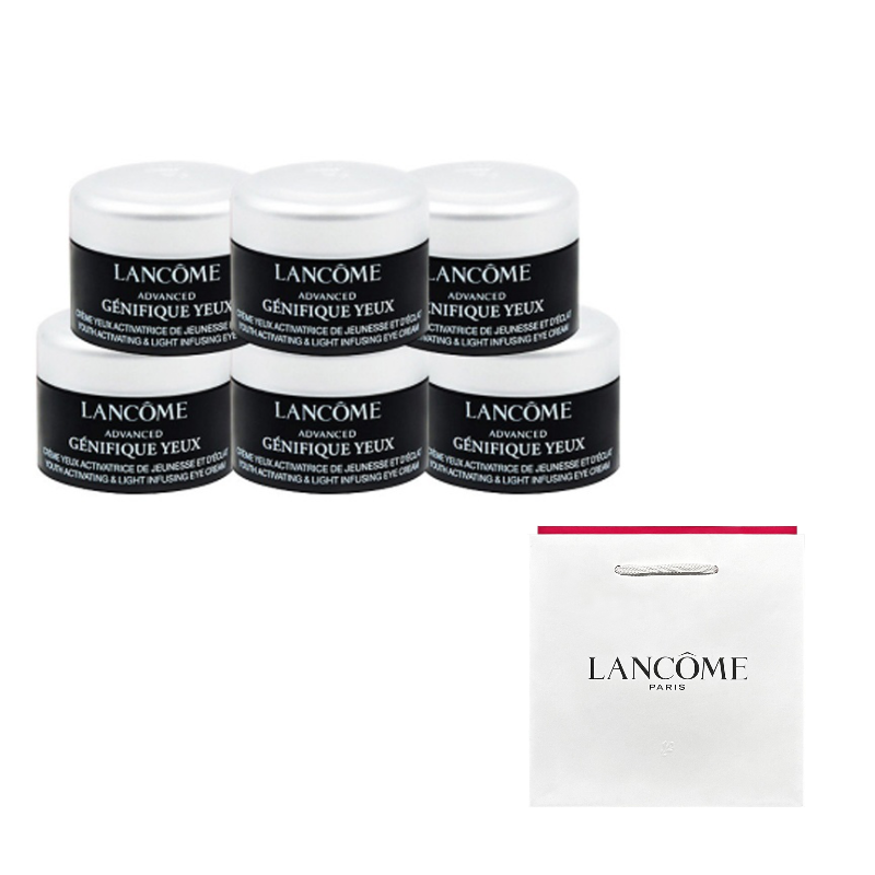 Осветляющий крем для глаз женский LANCOME 2 Black Bottle, набор пробников 5ml*6