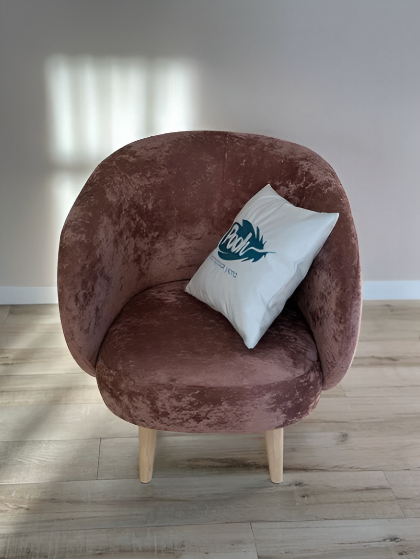 Фабрика мебели POOH Кресло для отдыха Вольтер, нераскладное розовое