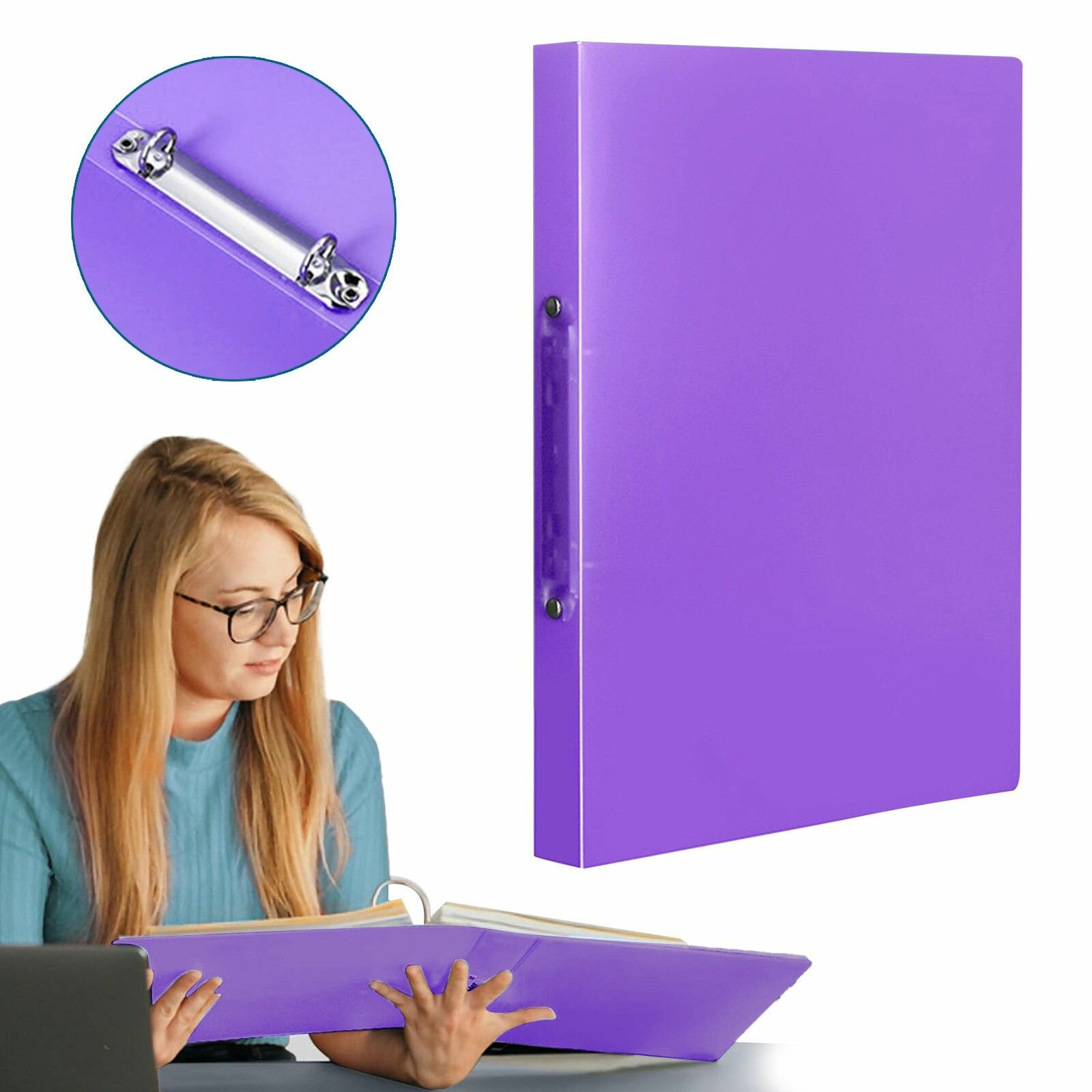 Папка для документов: прочная и стильная с надежной застежкой, органайзером и карманами для хранения бумаг на работе, в офисе, университете или для важных встреч