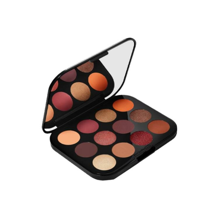 Палетка теней для век женская MAC UNFILTERED NUDES Нюдовые тона, легко растушевываются