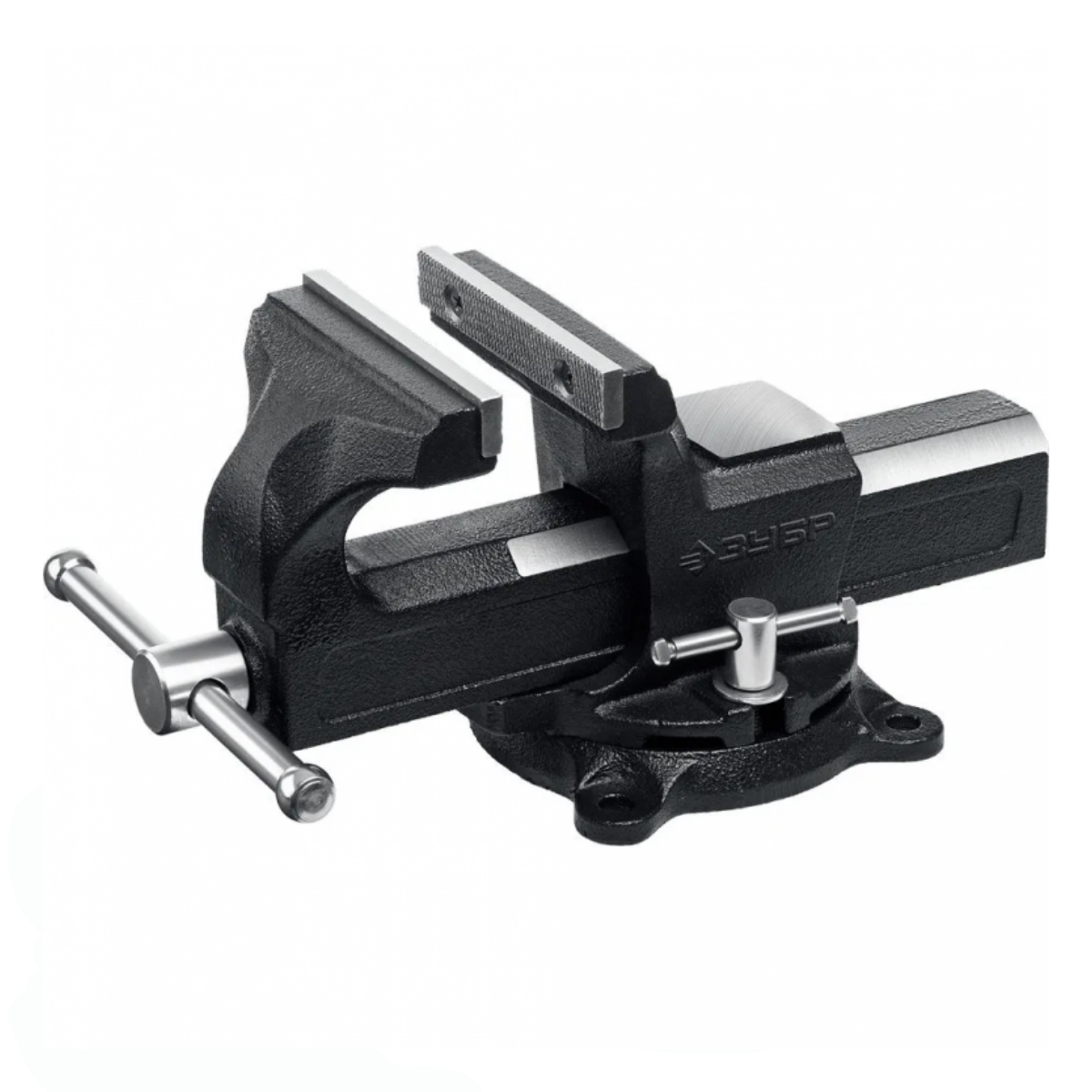 Тиски Зубр 3258-100 (3258-100_z02) черный, ширина губок 100 мм