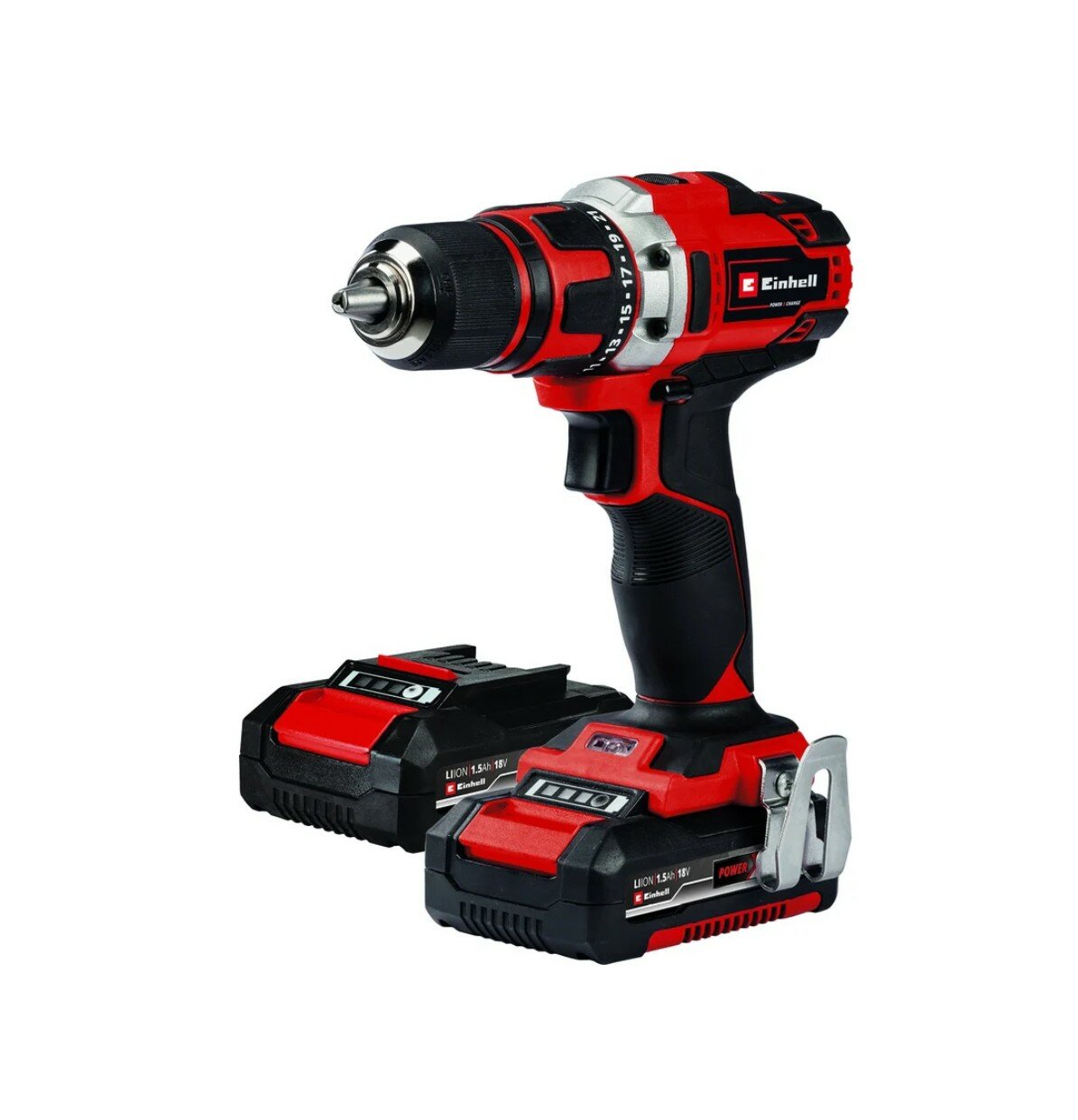 Аккумуляторная дрель-шуруповерт Einhell PXC TE-CD 18/40-1 Li (2x1,5 Aч)