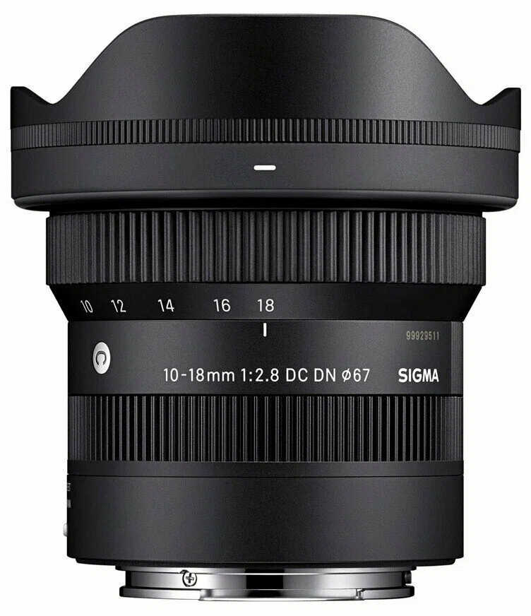 Объектив Sigma AF 10-18mm f/2.8 DC DN Contemporary Sony E-Mount