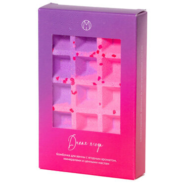 79600 Бомбочка вафля "Дикая ягода" MiPASSiON, 140 гр