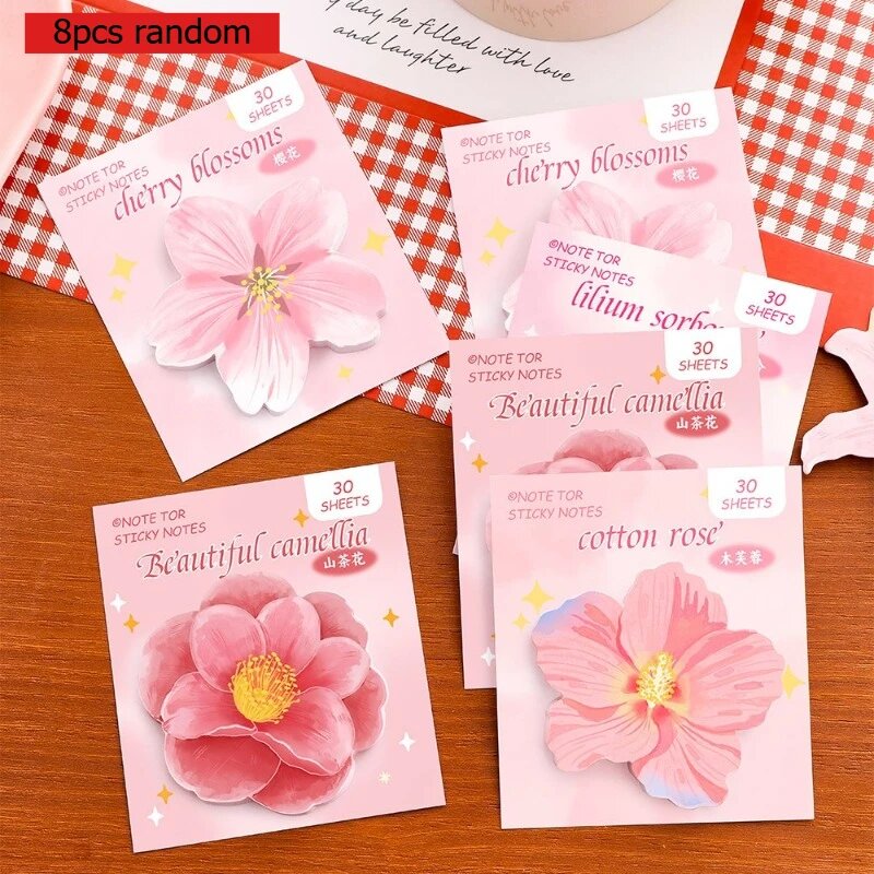 Липкие заметки Kawai цветочки вишни