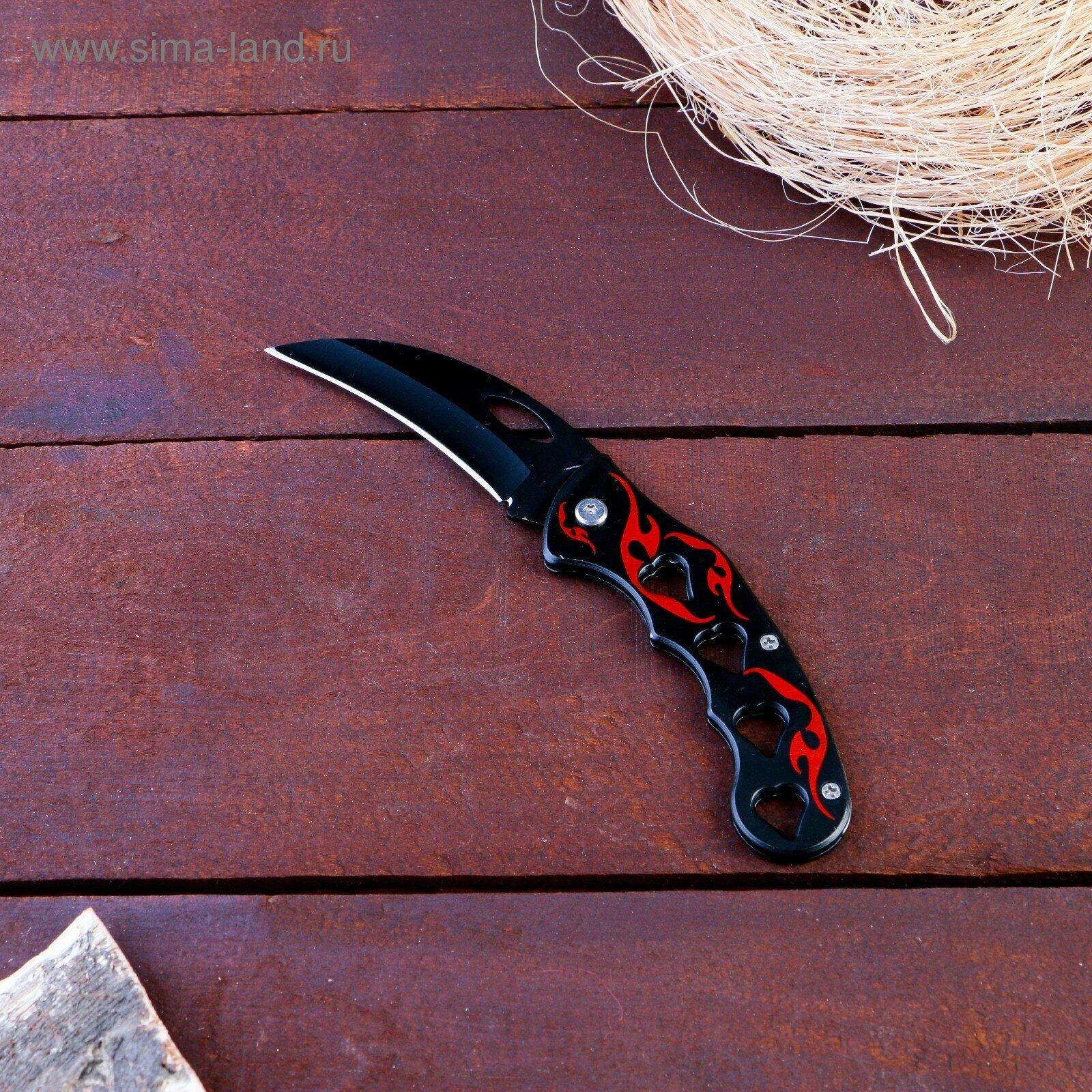 Нож-керамбит «Пламя», лезвие 7.5 см