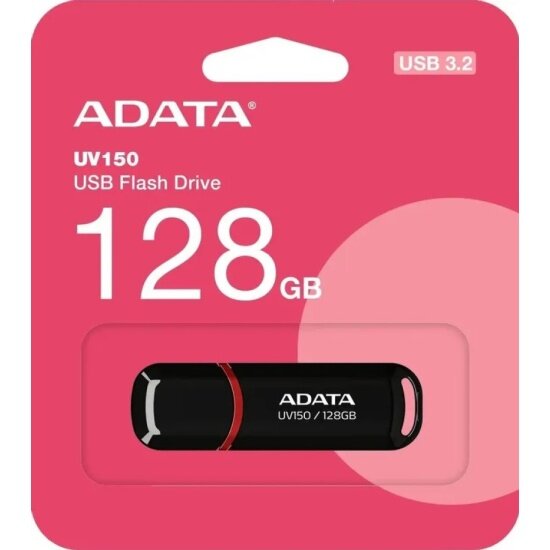 USB флешка Adata 128Gb UV150 black USB 3.2 Gen 1