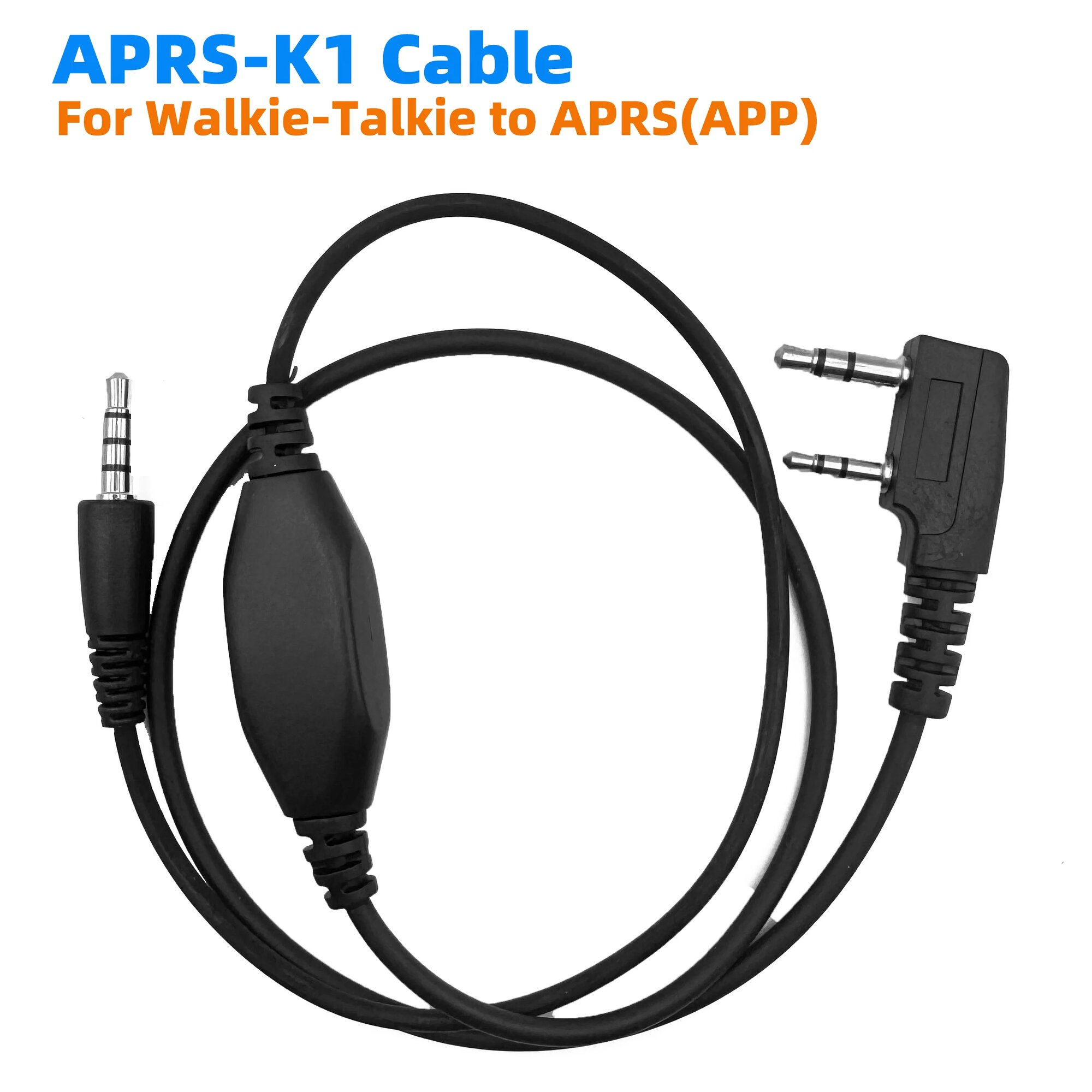 Кабель APRS-K1 для раций BAOFENG UV-5R, 82, 888S, Quansheng, Kenwood