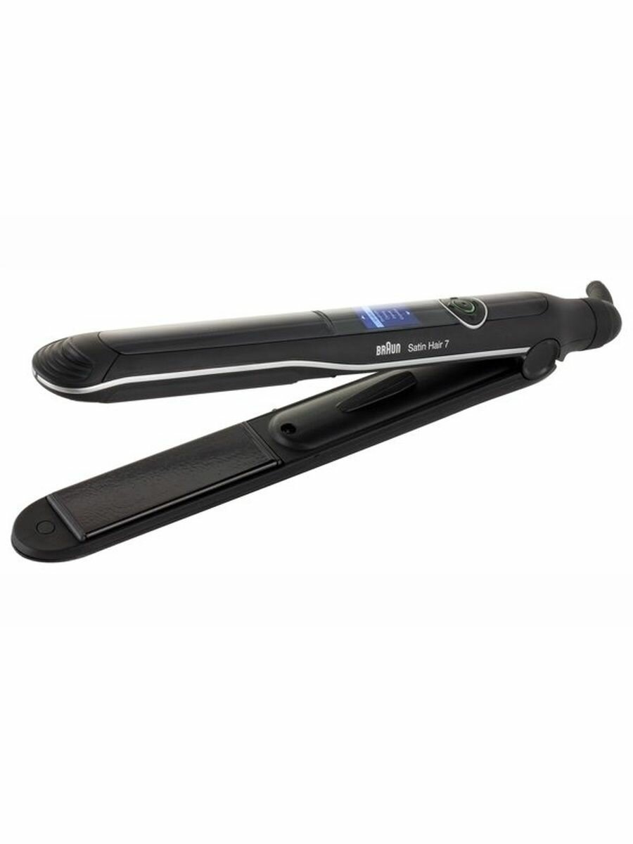 Стайлер для волос Braun Satin Hair 7 ST780, керамические пластины, ионизация, вращение шнура, черный