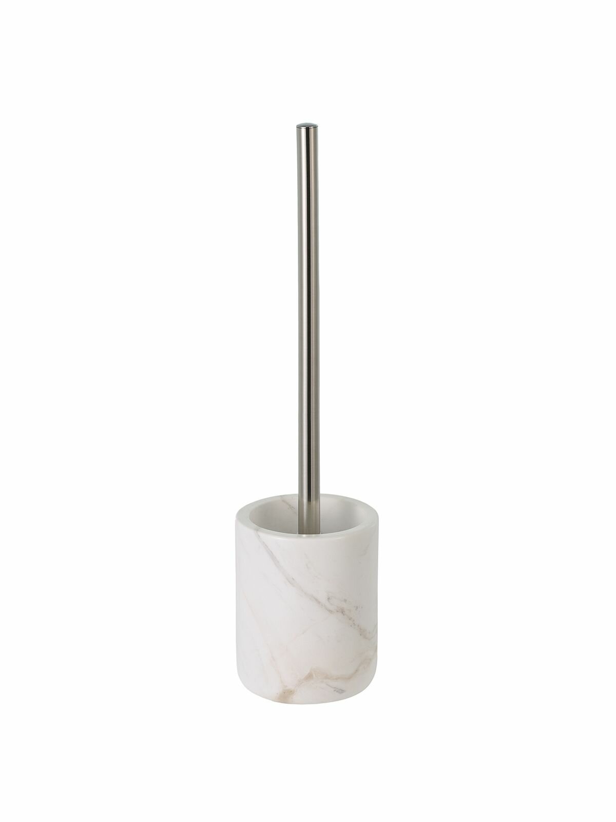 Ершик для унитаза напольный Gipfel Marble Bianco 43438 13x10/40 см