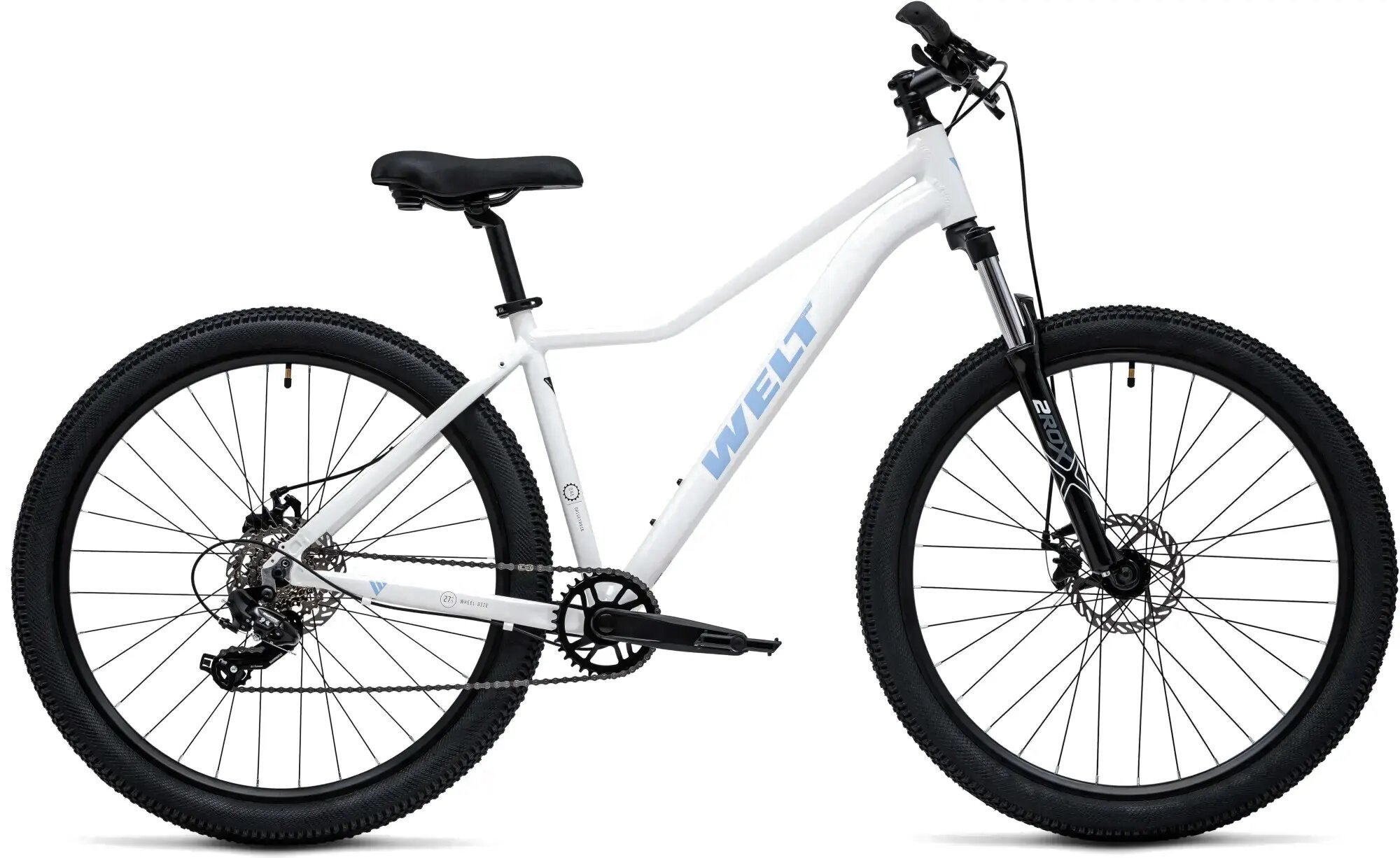 Велосипед Welt Bianca 1.0 27 MD рама: L Clear White