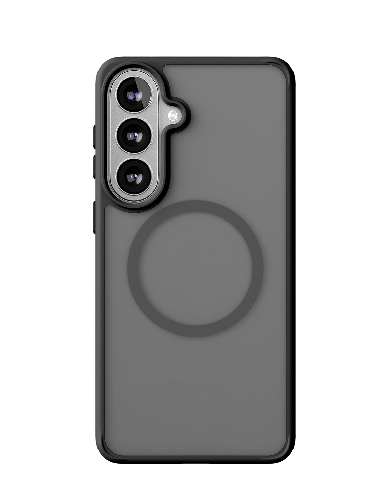Чехол-накладка Samsung S26+ VLP LITE Bloom Case с MagSafe, черный